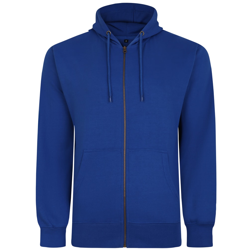 Bigdude Original Full Zip Hoody Royal Blue Tall | BigDude