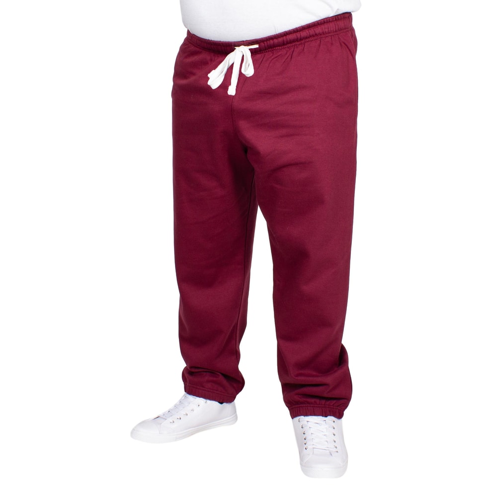 Bigdude Basic Joggers Burgundy | BigDude